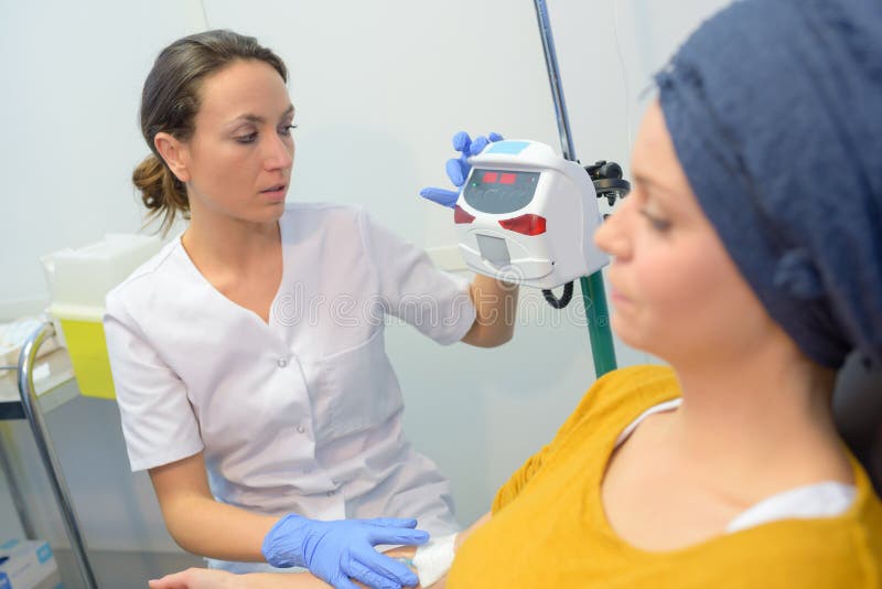 She adjusting dosage stock photo. Image of healthcare - 205718666