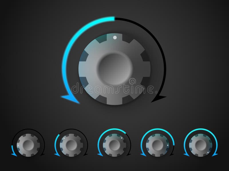 Adjustment Dial. Rotary Dials with Round Scale Volume Level Knob and ... Adjustment Dial. Rotary Dials with Round Scale Volume Level Knob and ...