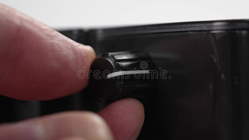 Adjustment and Regulation of Power by Turning the Black Button Stock ...