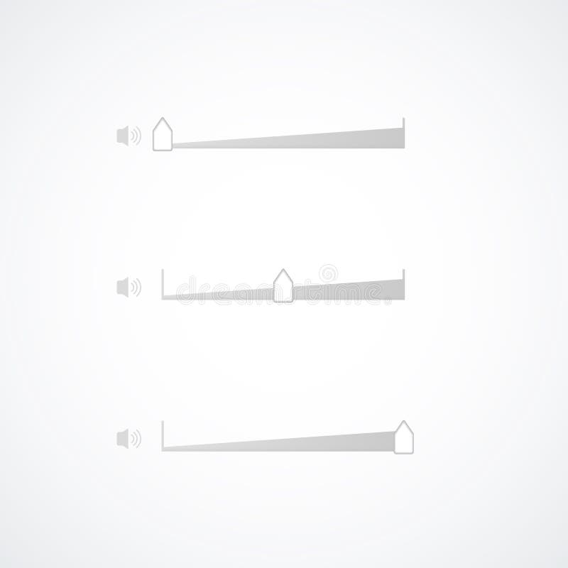 Adjustment volume, vector stock vector. Illustration of multimedia ...