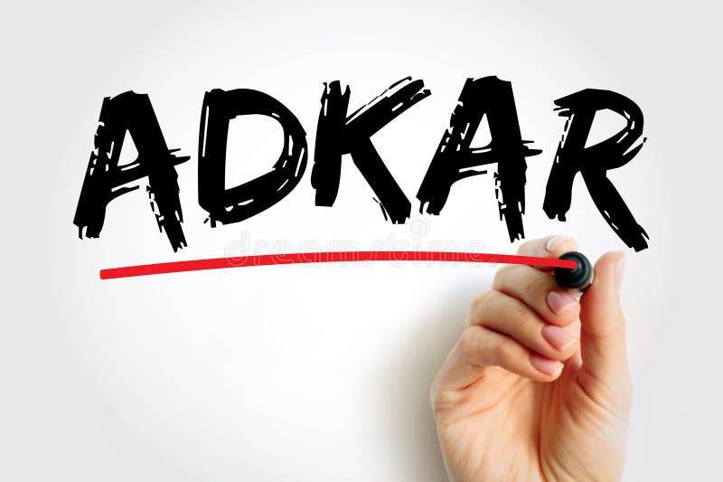 ADKAR - Awareness, Desire, Knowledge, Ability, Reinforcement Acronym ...