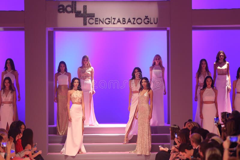 ADL Cengiz Abazoglu Catwalk Editorial Image - Image of show, stage ...
