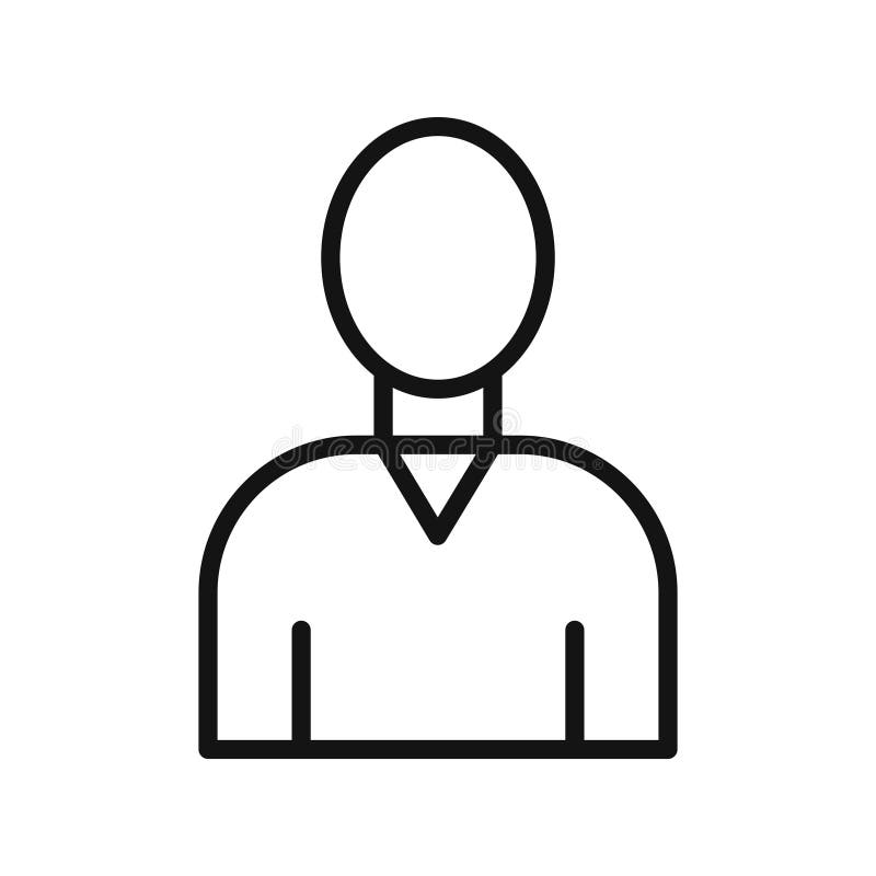 Admin Icon Isolated on White Background Stock Vector - Illustration of ...