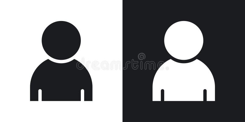 Admin Icon Isolated on White Background Stock Vector - Illustration of ...