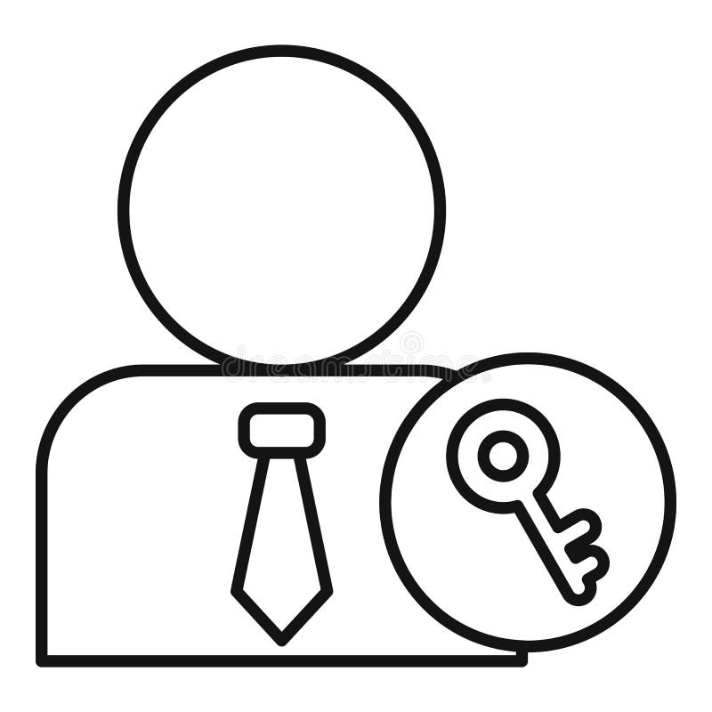 Admin Group Icon, Simple Style Stock Vector - Illustration of internet ...