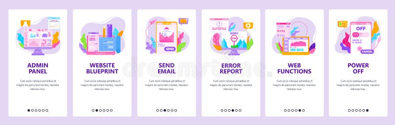 Admin Panel, Error Report, Web Functions, Send Email. Mobile App ...