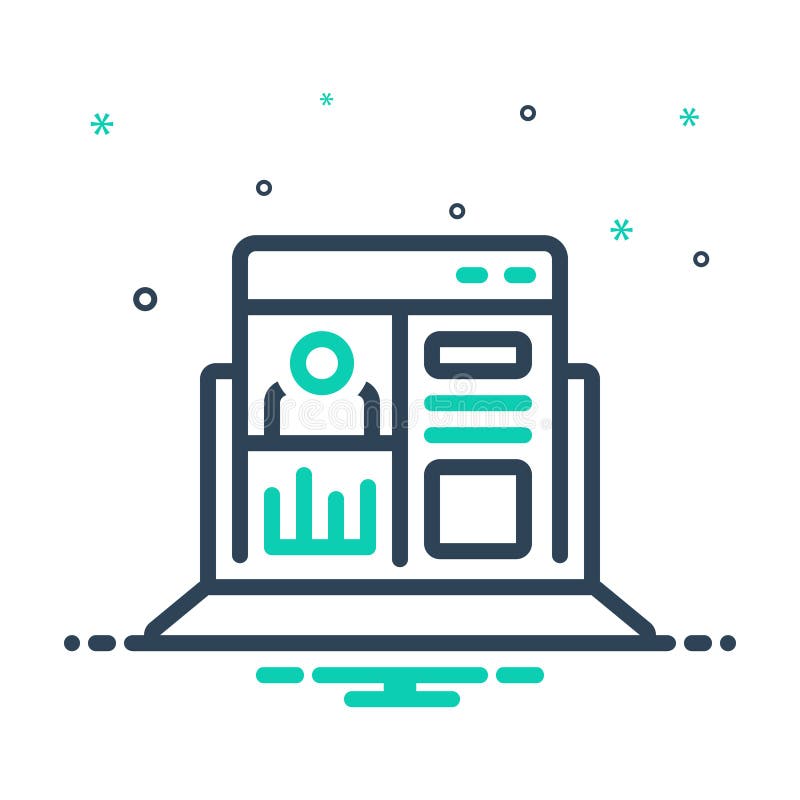 Mix Icon for Admin Panel, Configure and Preferences Stock Vector ...