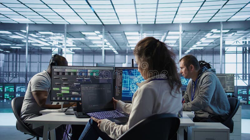 Admin Running Code on Laptop To Upgrade Artificial Intelligence Rigs ...