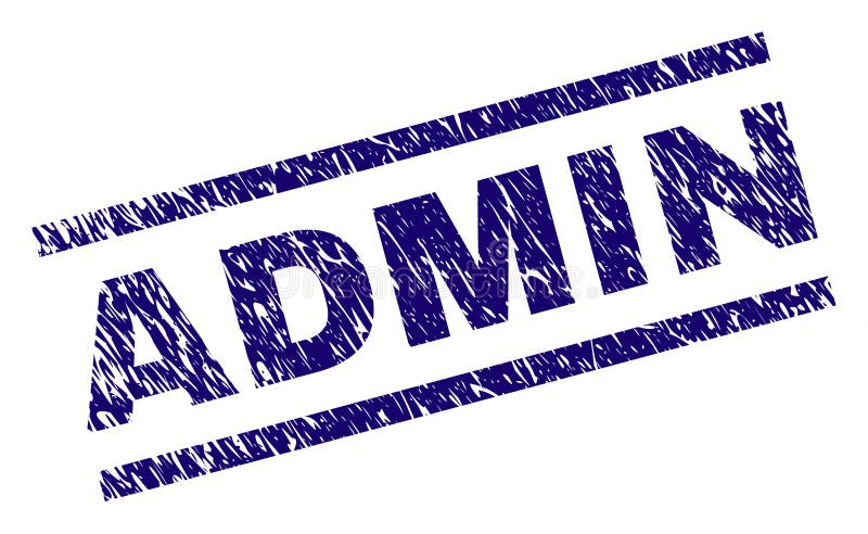 Grunge Textured ADMIN Stamp Seal Stock Vector - Illustration of ...
