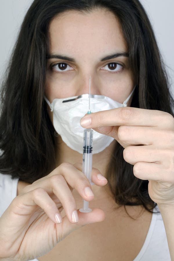 Administer injection stock image. Image of adult, hand - 11437699