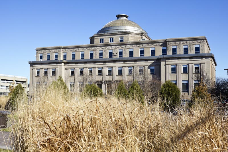 Administration Building in Gary Stock Image - Image of authority ...