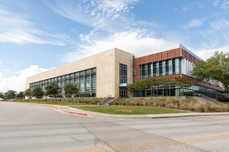 Administration Buildings at Houston Space Center, USA Editorial Image ...