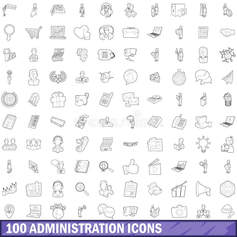 Outline of Administration Map of South Africa Stock Illustration ...