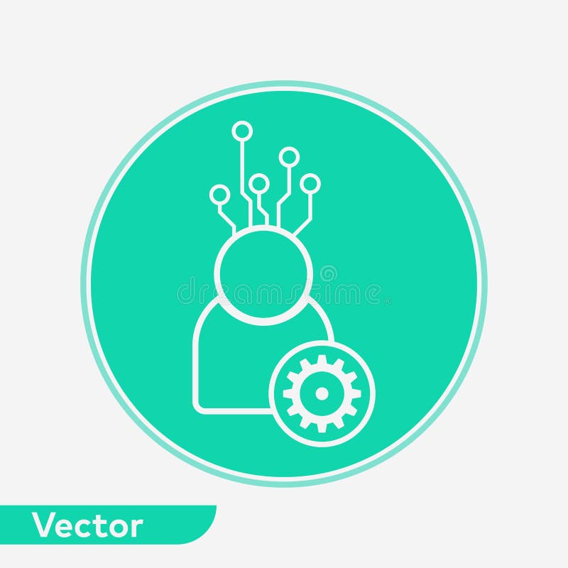 Administration Vector Icon Sign Symbol Stock Vector - Illustration of ...