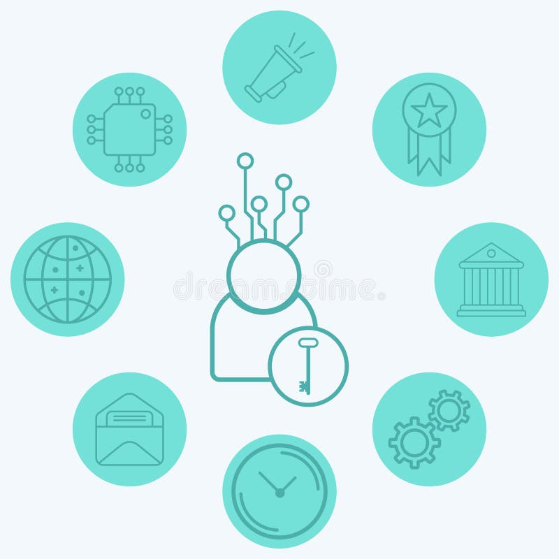 Administration Vector Icon Sign Symbol Stock Illustration ...