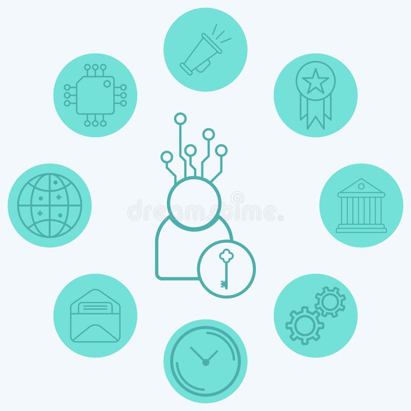 Administration Vector Icon Sign Symbol Stock Illustration ...