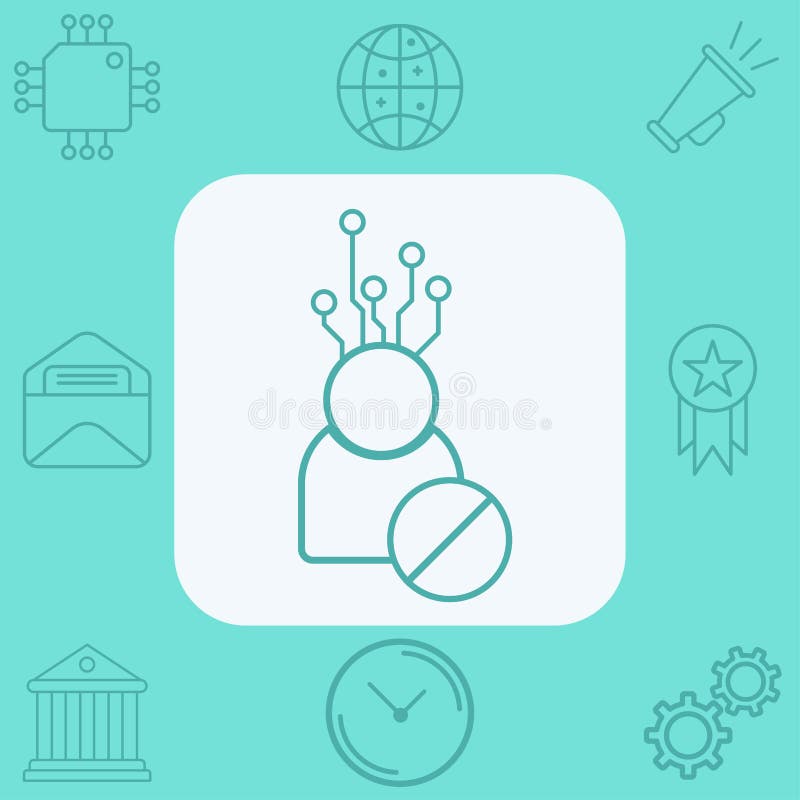 Administration Vector Icon Sign Symbol Stock Vector - Illustration of ...