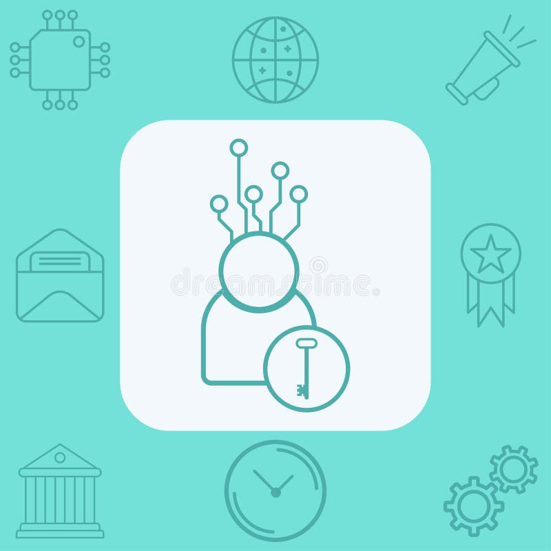 Administration Vector Icon Sign Symbol Stock Vector - Illustration of ...