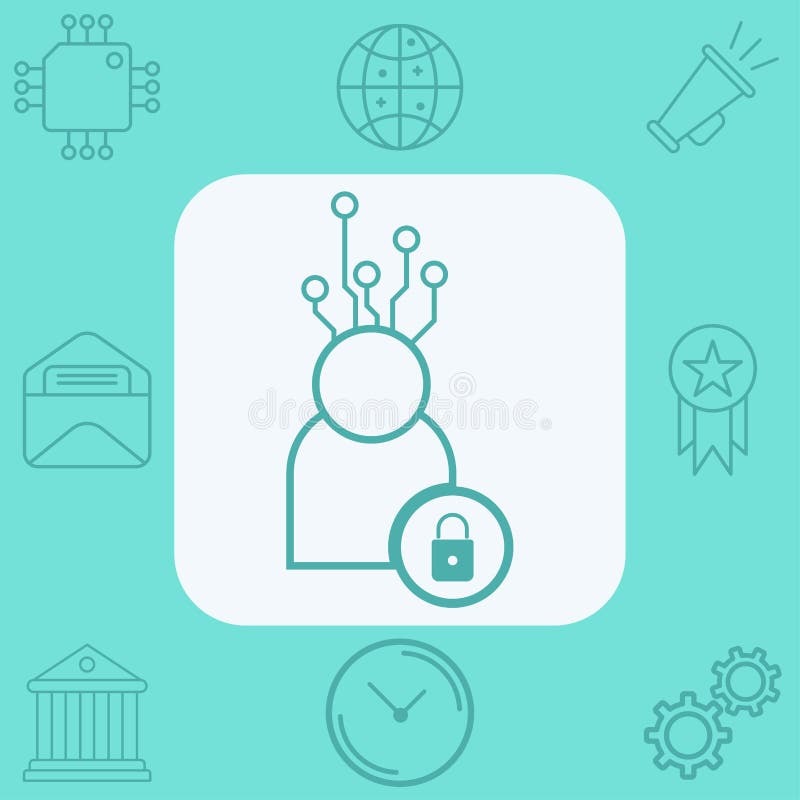 Administration Vector Icon Sign Symbol Stock Vector - Illustration of ...