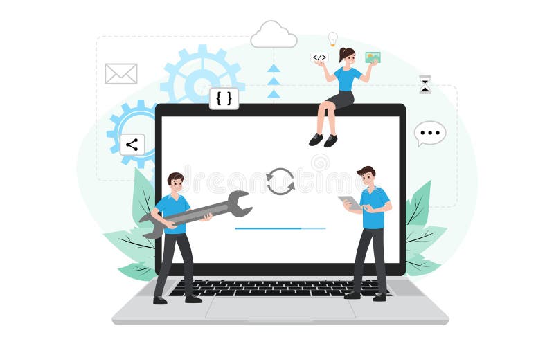 Systems Configuration Stock Illustrations – 218 Systems Configuration ...