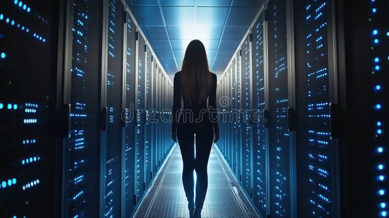 Administrator Working with Data Protection Engineering Network Stock ...