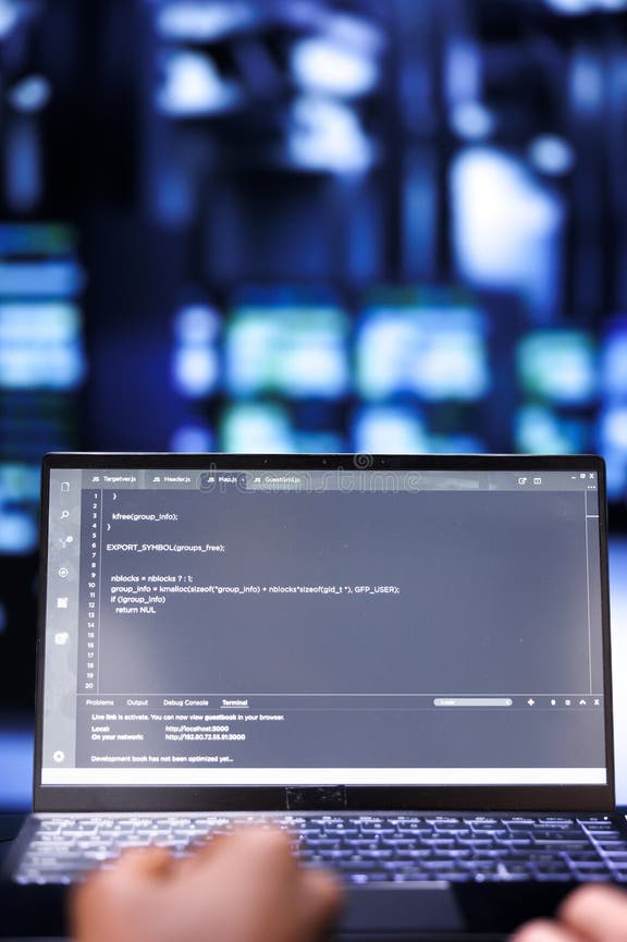 Admins Writing Server Rigs Code Stock Image - Image of writing, encryption: 292970751