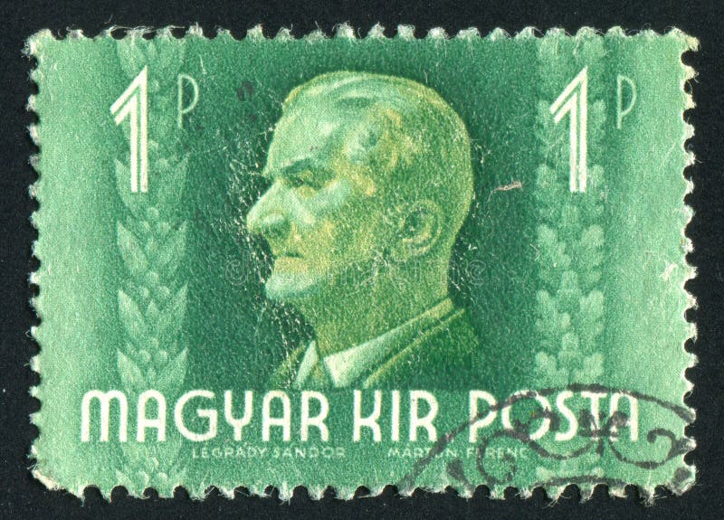 Admiral Nicholas Horthy editorial image. Image of 1941 - 232326360