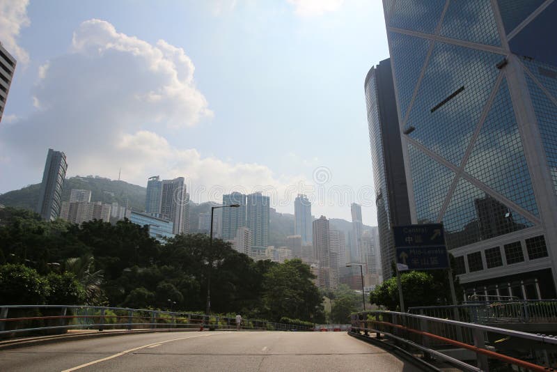 The Admiralty , Hong Kong 1 Oct 2014 Stock Photo - Image of long ...