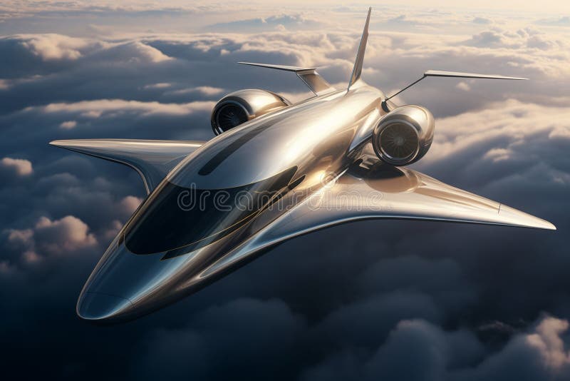 Admire the Futuristic Design of a Concept Stock Illustration ...