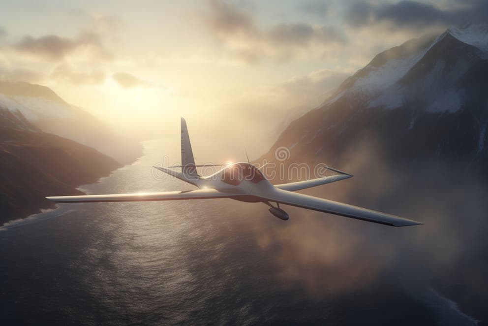 Admire the Grace of a Formation of Sailplanes Stock Photo - Image of ...