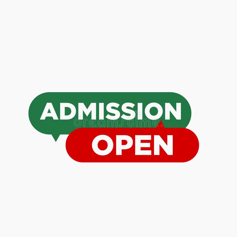 Admission Open Stock Illustrations – 1,887 Admission Open Stock ...