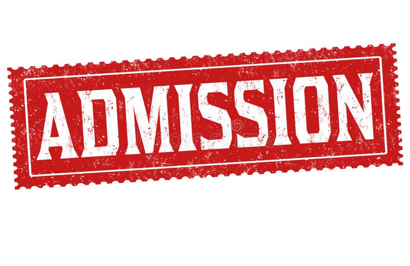 Free Admission Seal Illustration Design Stock Illustration ...