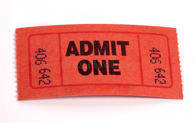 Admission Ticket stock image. Image of seating, entertainment - 33417