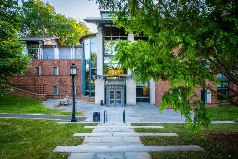 The Admissions Building at Trinity College, in Hartford, Connecticut ...