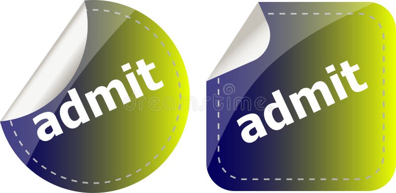 Word Admit Stock Illustrations – 575 Word Admit Stock Illustrations ...