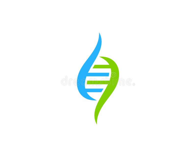 ADN Logo Icon Design De La Science Illustration de Vecteur ...