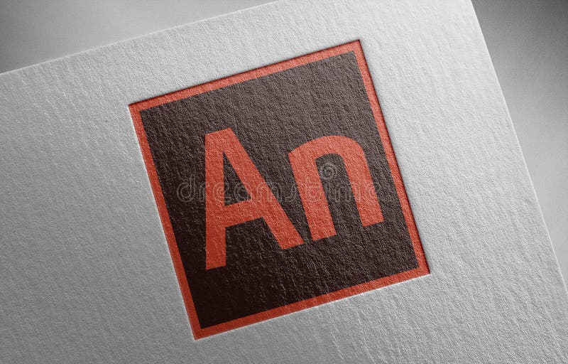 Adobe-animate_1 on Paper Texture Editorial Photography - Image of ...