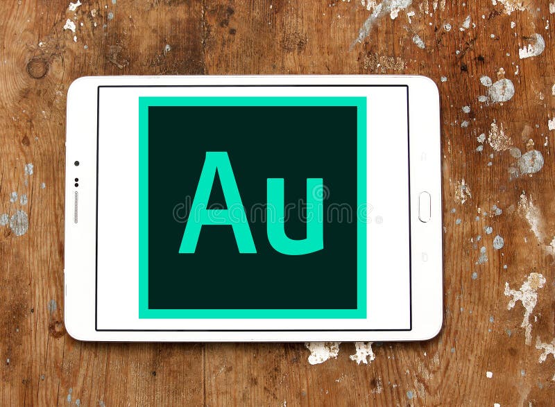 Adobe Audition logo editorial stock image. Image of icon - 119053479