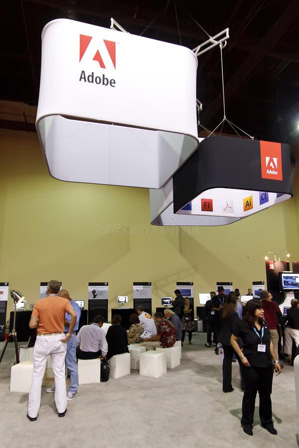 Adobe Booth at Photoshop World Conference & Expo Editorial Stock Image ...