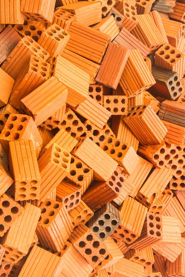 Adobe brick stock image. Image of concrete, orange, material - 40538699