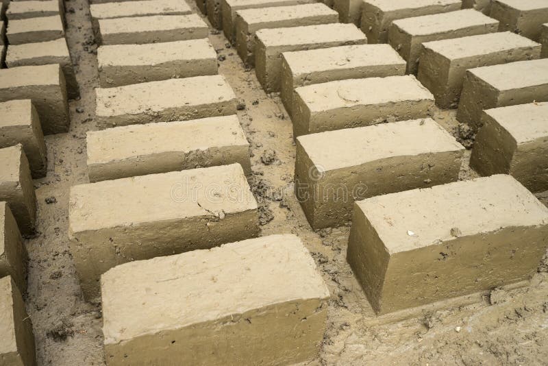 Adobe bricks stock photo. Image of chordeleg, handmade - 83240800
