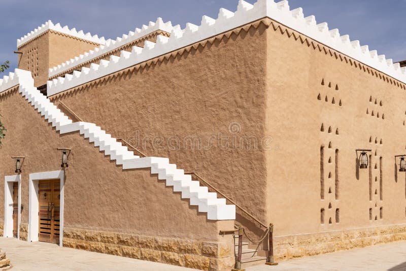 Adobe Building in the Diriyah Area of Riyadh Stock Image - Image of ...