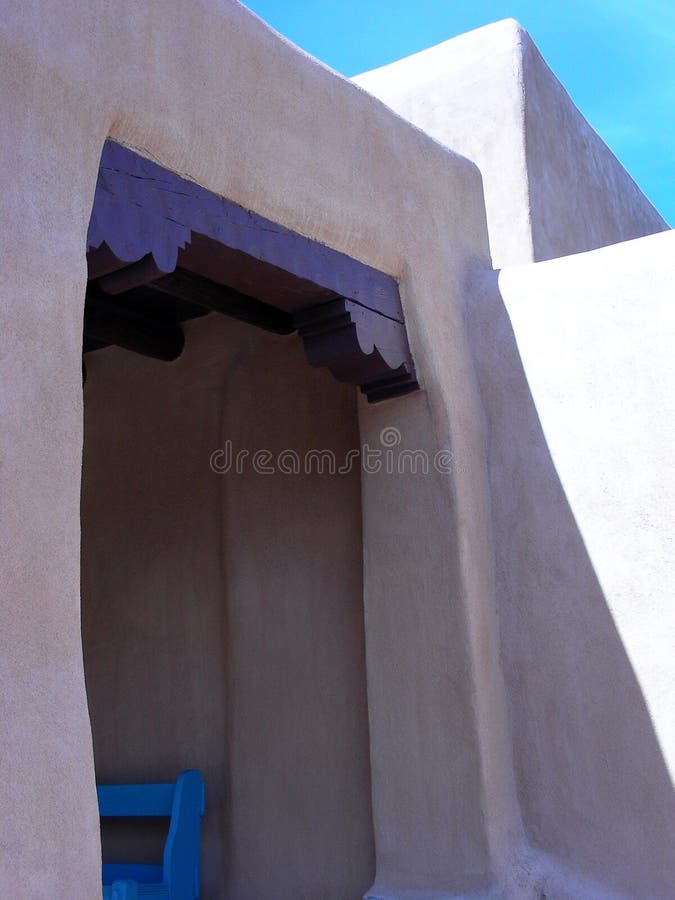 Adobe Entrance stock image. Image of construction, southwestern - 2914387