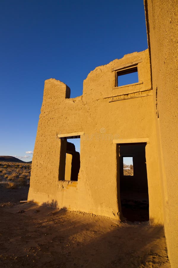 Adobe ruins stock photo. Image of hill, landscape, home - 31508040