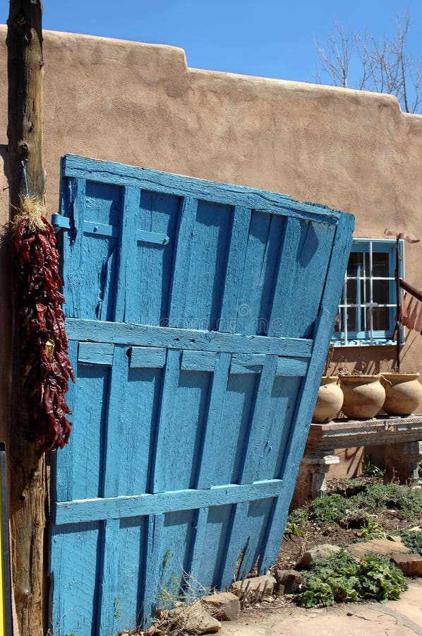 Adobe and Gate stock photo. Image of stucco, jalepenos - 10318374