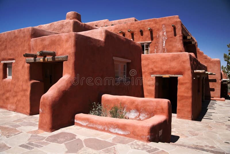 Adobe house stock image. Image of mexican, building, relaxing - 7524671
