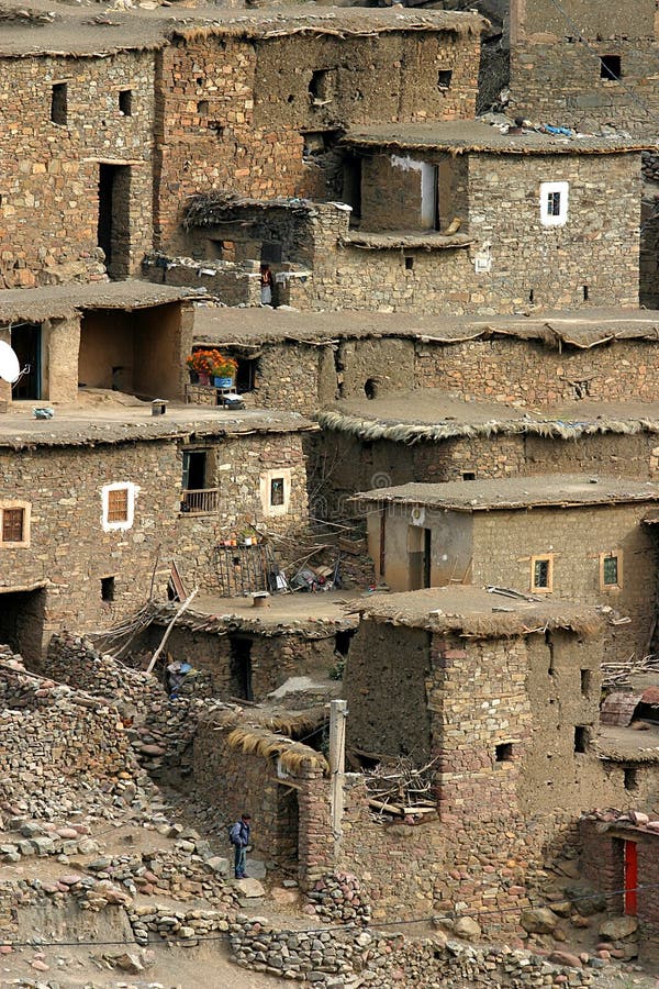 Adobe African village stock photo. Image of dogon, interior - 50528608