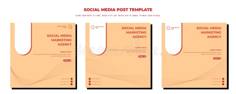 Abstract Background Social Media Post Modern Design, for Business ...