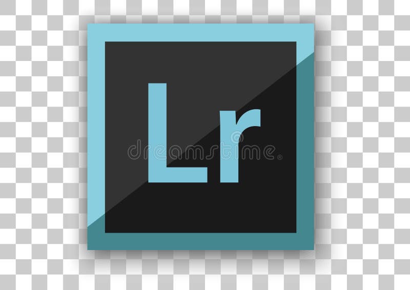Adobe Lightroom Icon Design Software Editorial Stock Photo ...