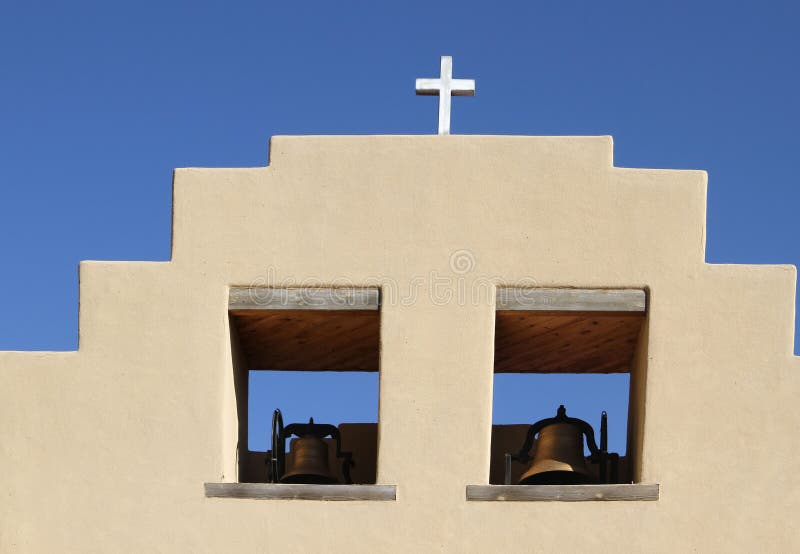 Adobe Mission stock image. Image of adobe, cross, catholic - 37675733